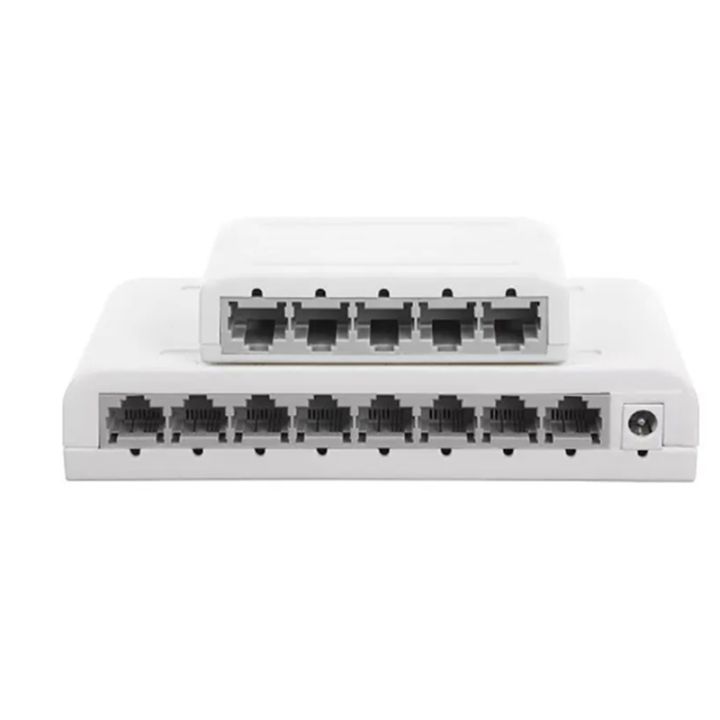 Gigabit Data Switch,Network Hub,Desktop Ethernet Splitter,Plug & Play ...