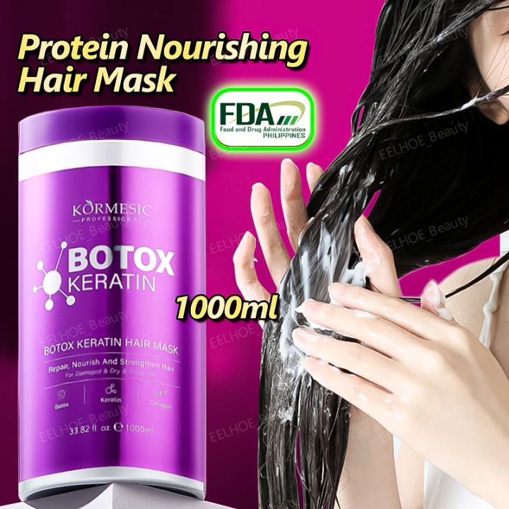 KORMESIC Botox Keratin Hair Mask 1000ml | Deep Repair, Nourishing ...