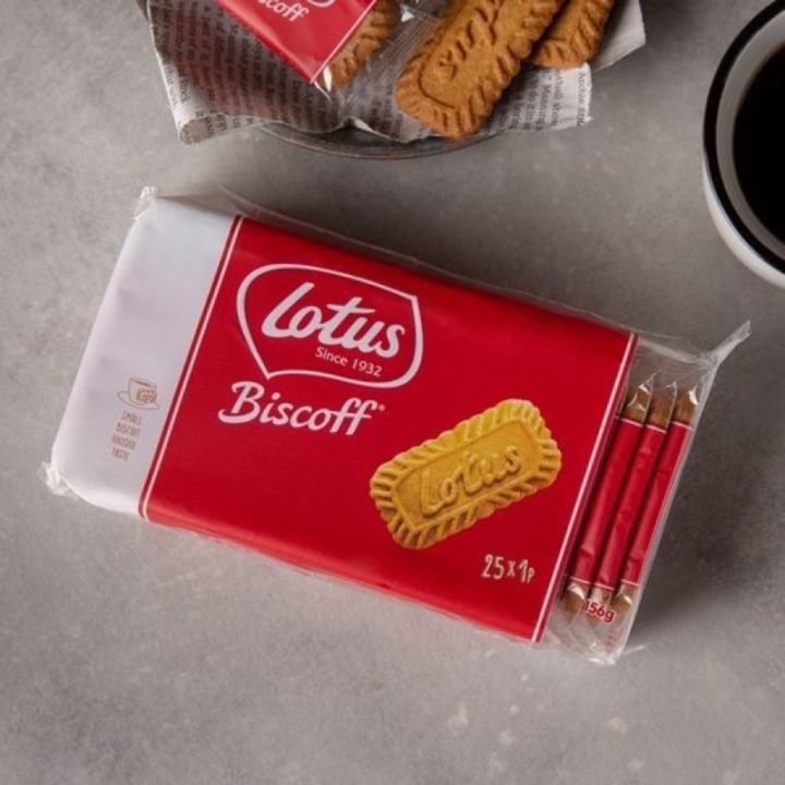 LOTUS BISCOFF BISCUIT 156G (ALL INCLUDE INDIVIDUAL BUBBLE WRAP) | Lazada