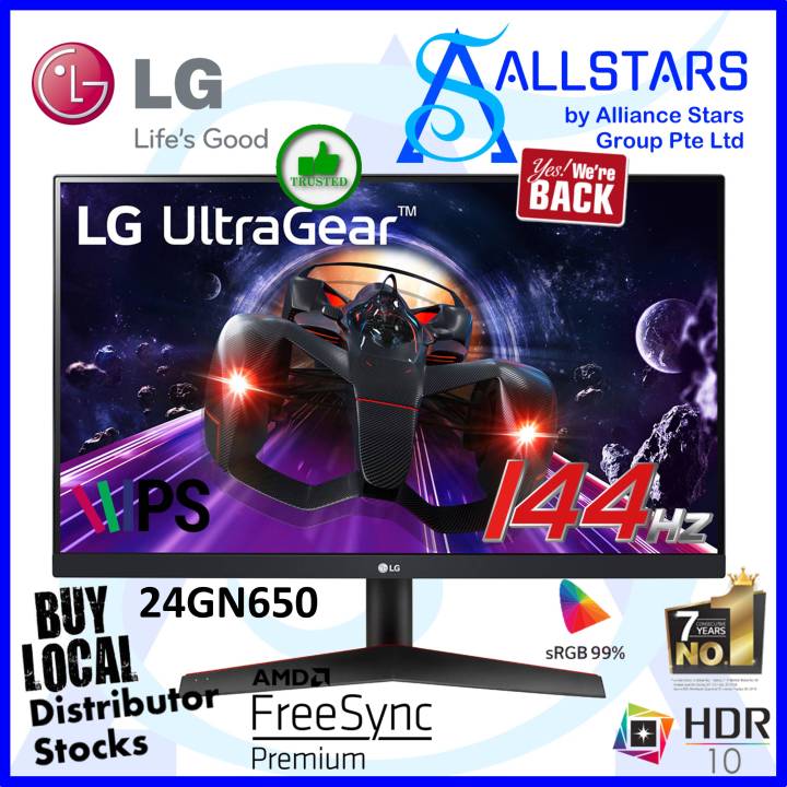 (ALLSTARS : We are Back / PROMO) *Shipping New Model 24GN650 ** LG ...