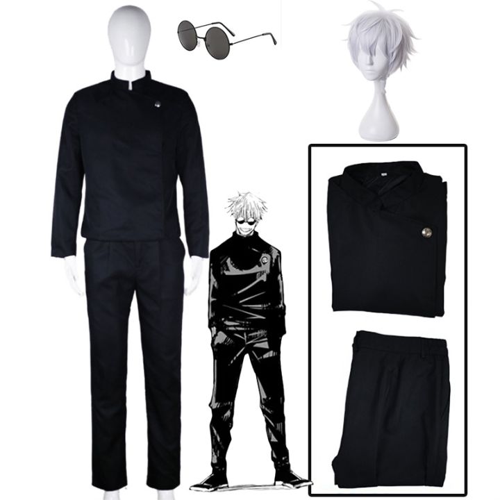 Gojo Satoru Cosplay Costume Anime Jujutsu Kaisen Season 2 School ...