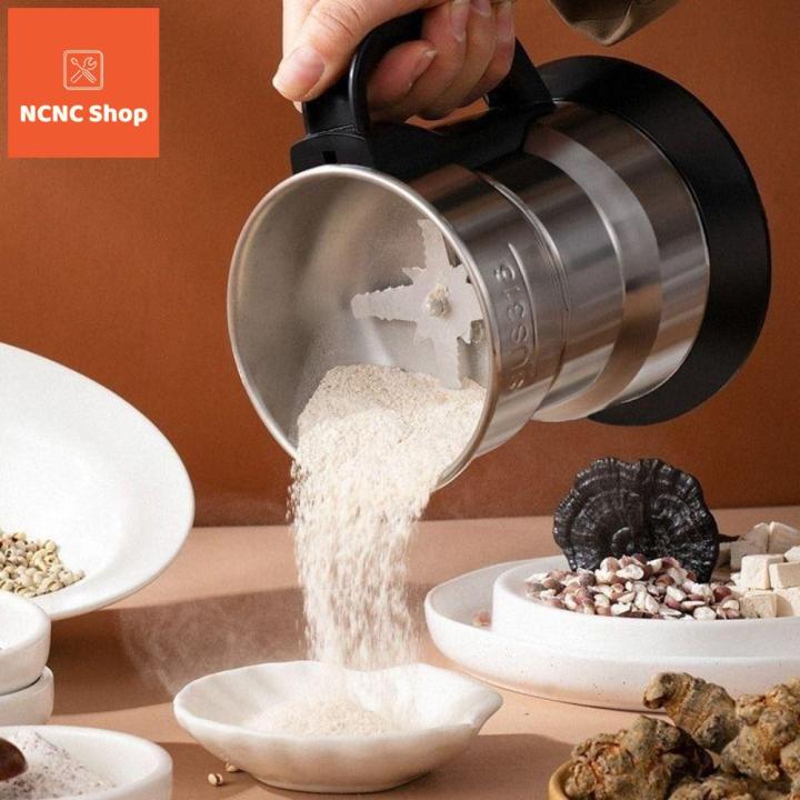 NCNC ความจุขนาดใหญ่ 500 กรัม ผสมเครื่องปั่นไฟฟ้า นержักรส พร้อมฝาปิด ผง ...