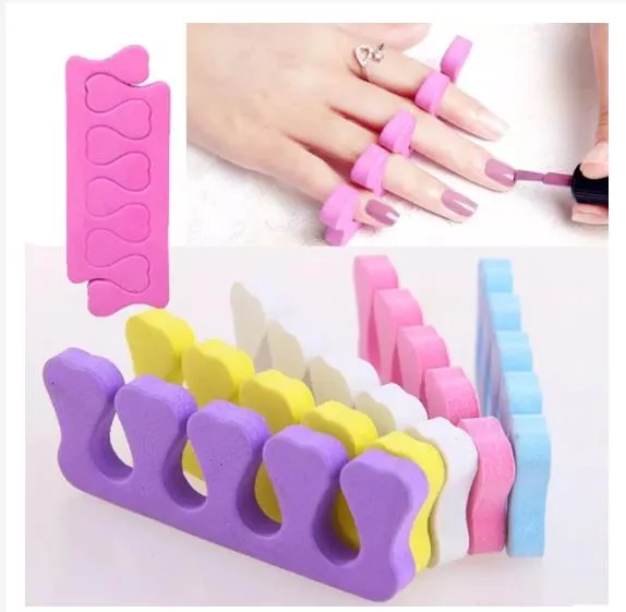 Happy Pretty Shop TOE NAIL SEPARATOR 12pair/pack Manicure Pedicure Foot ...