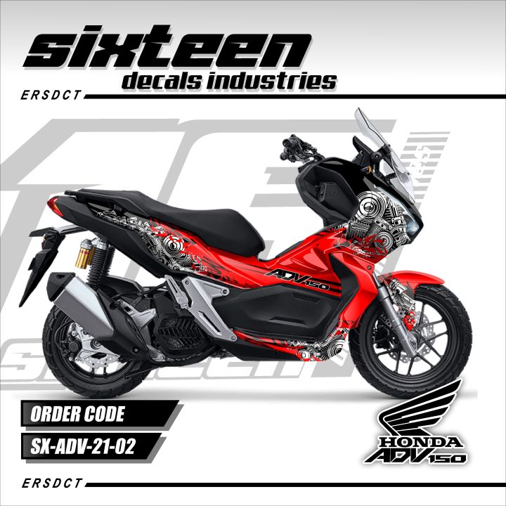 Decal Sticker Honda ADV 150 Fullbody Desain SX.21-02 | Lazada Indonesia