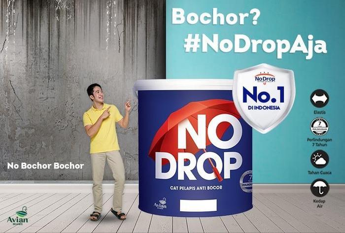NO DROP CAT TEMBOK PELAPIS ANTI BOCOR 4 KG / CAT WATERPROOFING TINTING ...