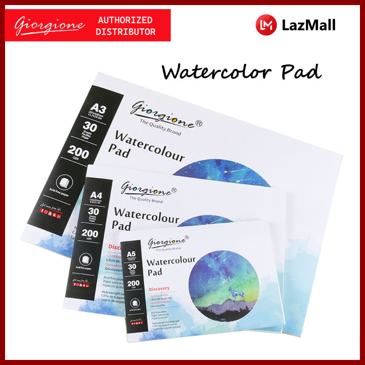 Artist Drawing Padded Watercolor Pad 30 Sheets 200gsm | Lazada PH