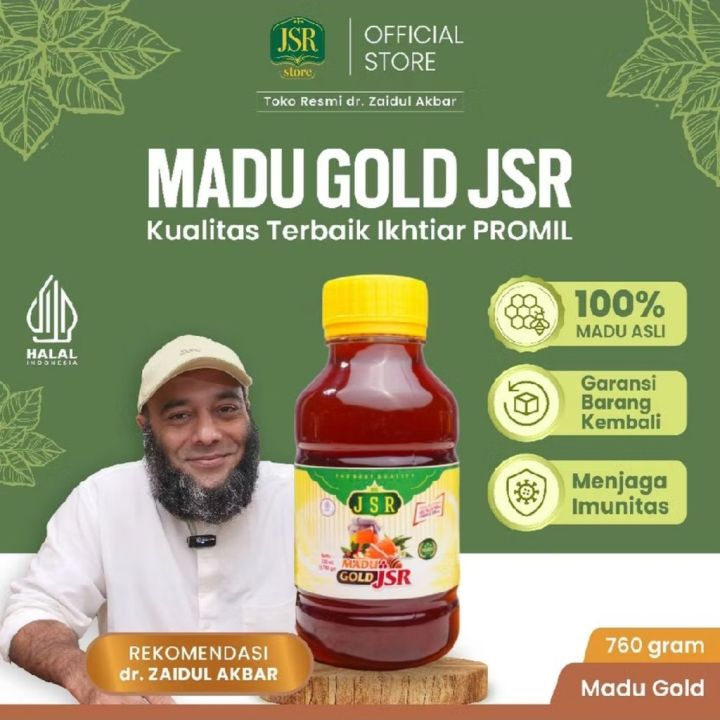 JSR MADU GOLD ORIGINAL dr Zaidul Akbar Madu Promil Mengatasi ...