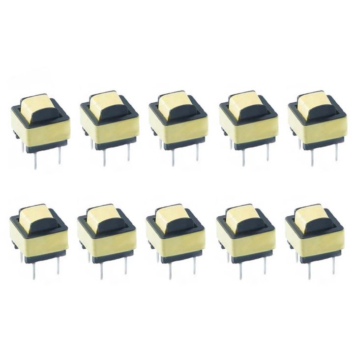 10pcs Common Mode Inductance EE8.3 EE10 EE12 10MH 20MH 30MH 40MH 50MH 60MH 100MH Power Filter ...