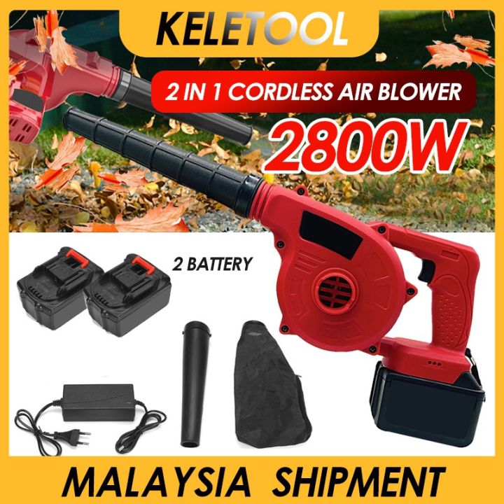 4800w power 2 in 1 Cordless Electric super strong wind Blower Blowing ...