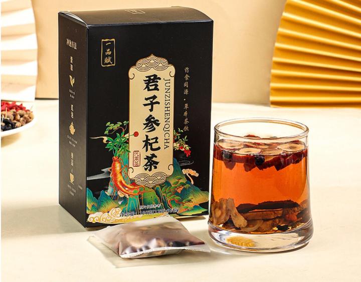 Kidney Tea Formula Ginseng Six Treasure Tea, 10 Precious Ingredients ...