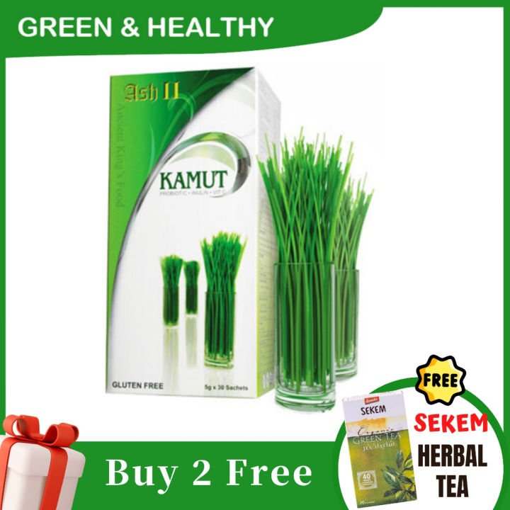 ASH II Kamut Multivitamin Alkaline Drink 高麦高维他命饮 150g (30 sachets × 5g) | Lazada