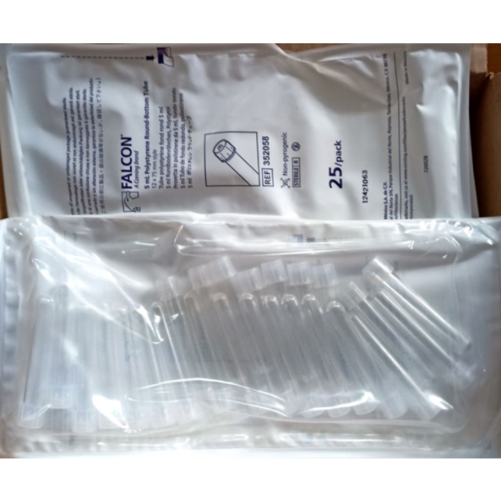 Tabung Centrifuge Tubes 5 ml Corning Falcon 25 Pcs | Lazada Indonesia