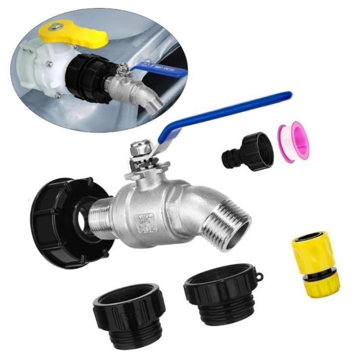 Thread Tanks Tap Connecter Water Coupling Adapter Garden Replacement ...