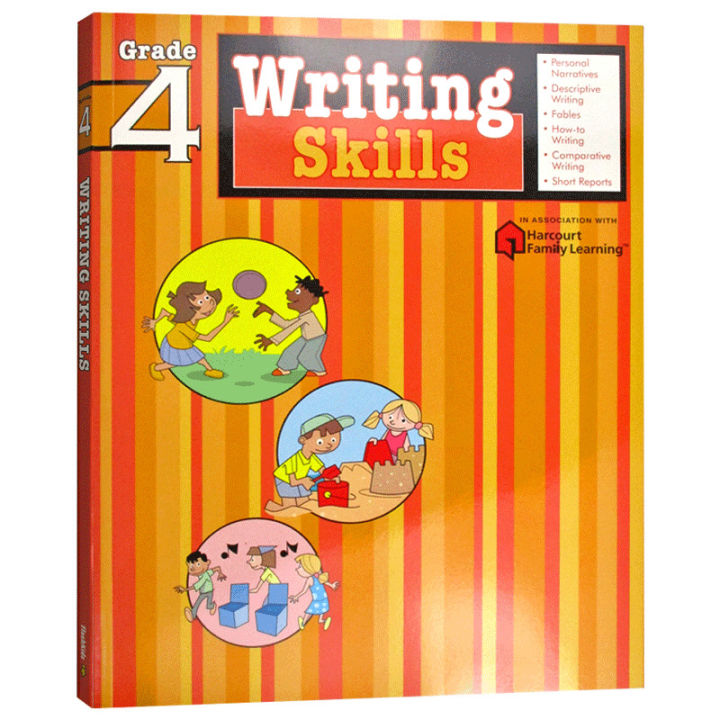 Flash Kids Writing Skills English Original Book for Grade 4 Workbook ...