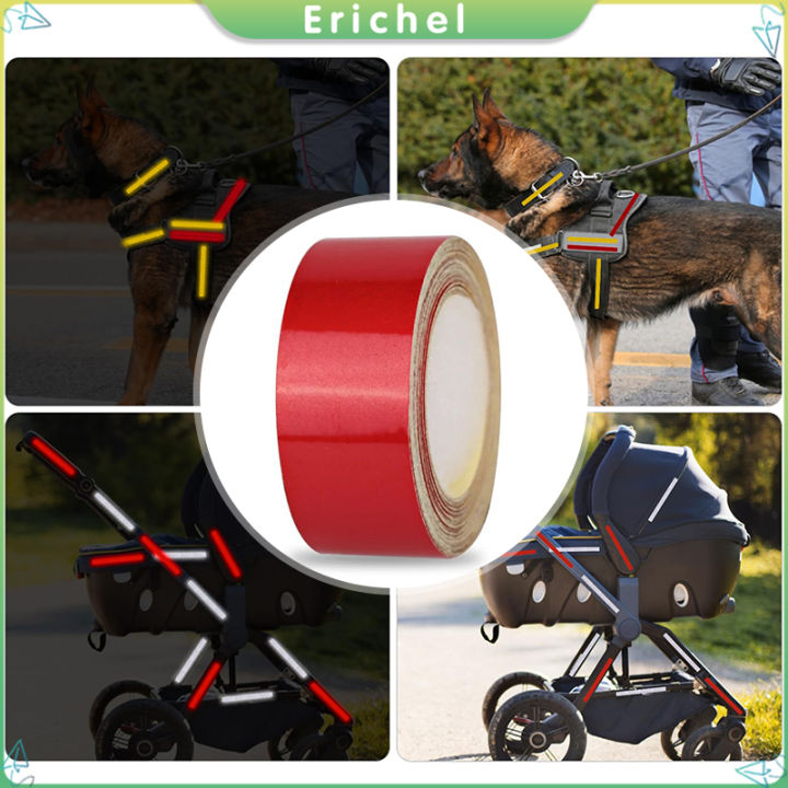 45m Stiker Scotchlite Reflective Reflektor Sticker Rambu Police Line ...