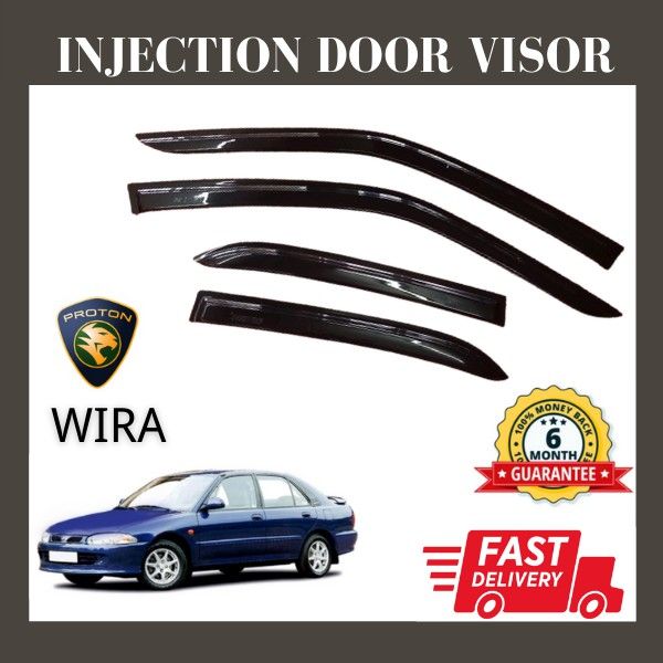 NAZUKA Proton Wira INJECTION Door Visor 100% original | Lazada