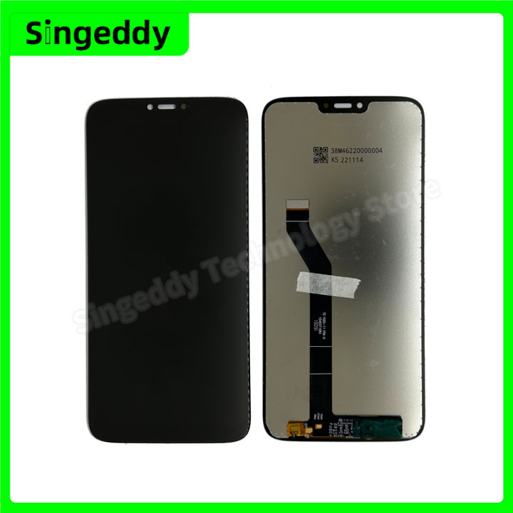 จอ LCD อุปกรณ์เสริมมือถืออิเล็กทรอนิกส์สำหรับโมโตโรล่าโมโต G7เพาเวอร์ ...