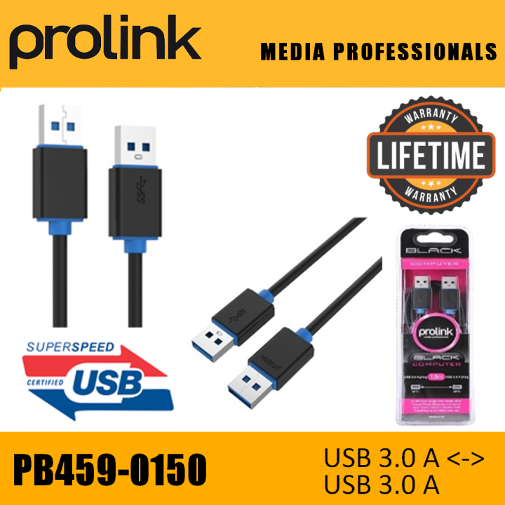 PROLINK PB459 USB 3.0 A USB 3.0 A High quality shield cable with ABS ...