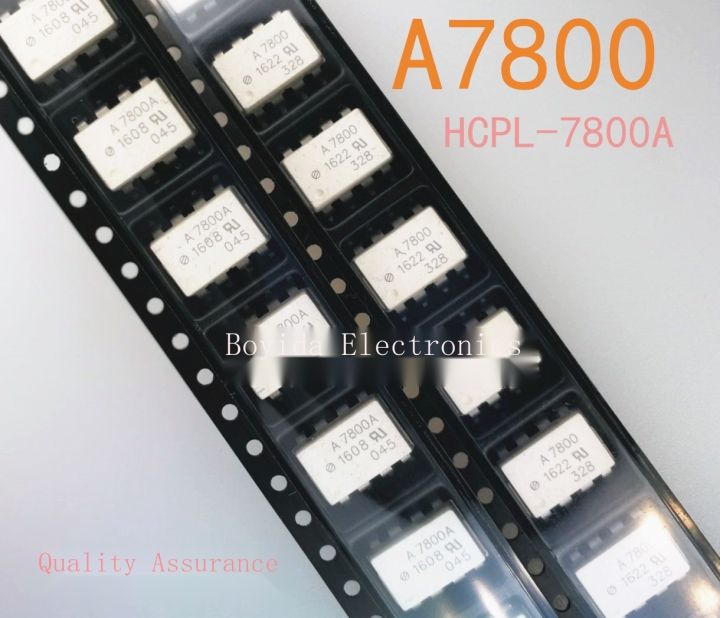 10ชิ้นใหม่แพทช์ Optocoupler A7800 HCPL-7800 SOP-8แพทช์ A7800A HCPL-7800A | Lazada.co.th