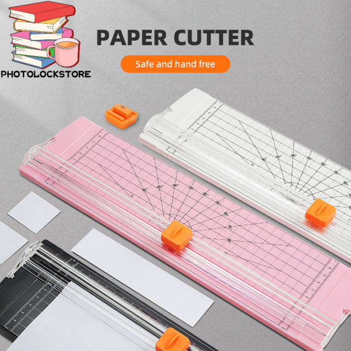 Portable Paper Trimmer with 5 Blade Plastic Paper Cutter for A4 Size ...