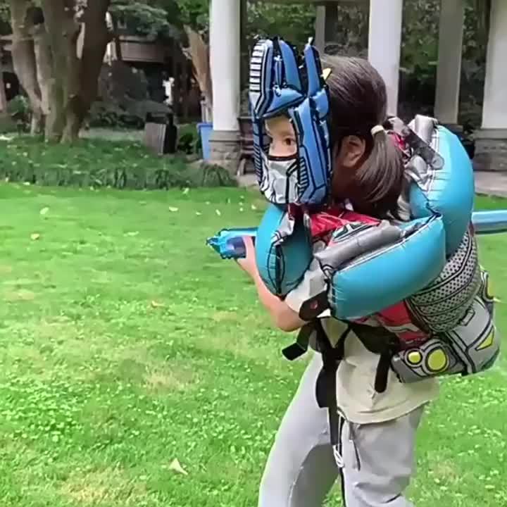 Transformers Armor Balloon Armor Set ฟิล์มอลูมิเนียมเด็กเด็กชายงาน ...