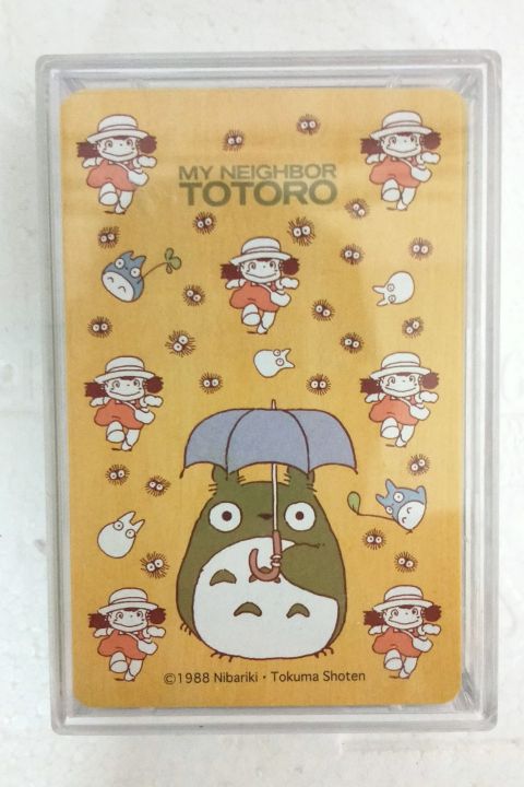 Studio Ghibli My Neighbor Totoro Poker Card Collection - Rare! | Lazada