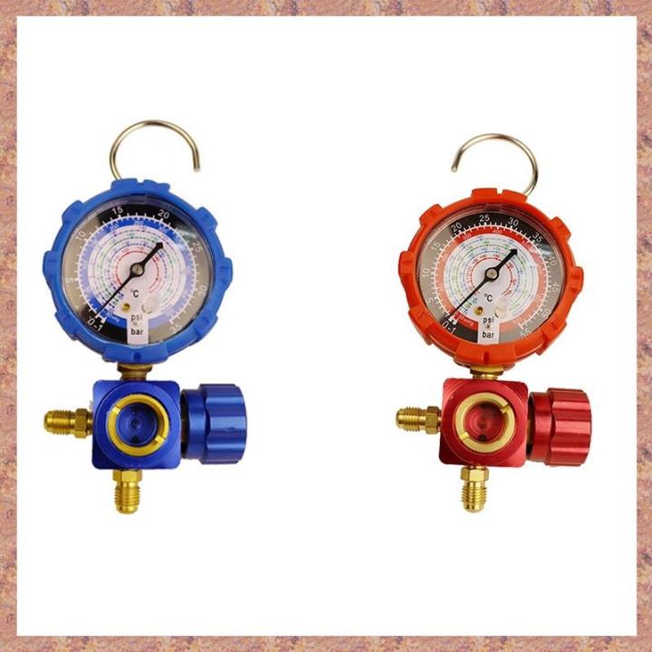 (WIXN) Air Condition Gauge for R410A R22 R134A R404A Refrigerants ...