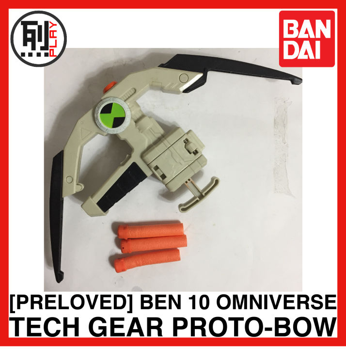 [PRELOVED] BEN 10 OMNIVERSE TEACH GEAR PROTO-BOW Roleplay Toy BANDAI ...