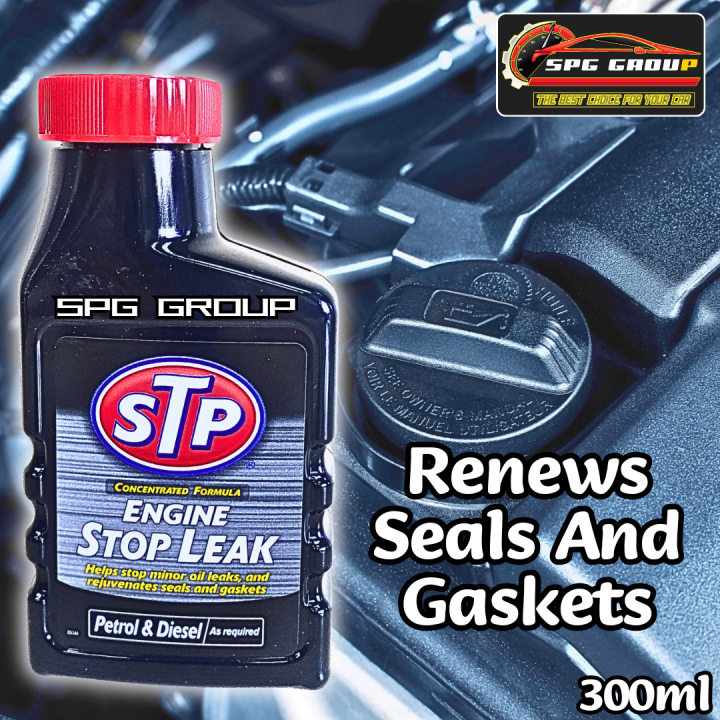 100% ORIGINAL STP ENGINE STOP LEAK (300ml) Concentrated Formula | Lazada