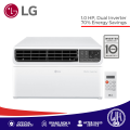 LG LA100GC2 1hp Dual Inverter Compressor, Window Type Aircon Inverter ...