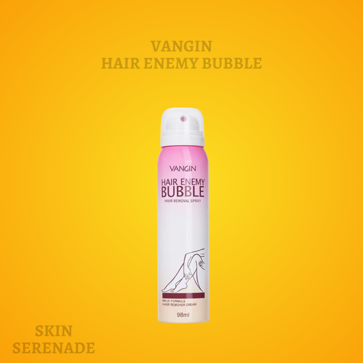 Hair Remover Spray Hair Enemy Bubble Spray Foam Hair Depilatory 98ml ...