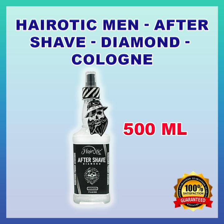 Hairotic Men - After Shave -Diamond - Cologne - 500ml | Lazada