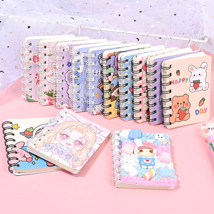 JR - NOTEBOOK RING A7 FULL MOTIF KARAKTER KARTUN LUCU / NOTEBOOK MINI ...