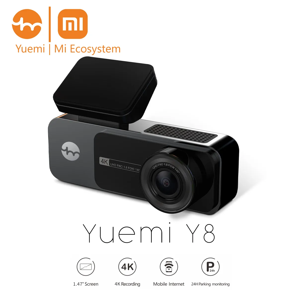 Yuemi | Mi Ecosystem Yuemi Y8 Dash Cam Car Camera กล้องติดรถยนต์ กล้อง ...