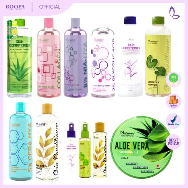 AUTUMN SKIN CONDITIONER / Toner / Face Mist / Kuromi , Centela ...