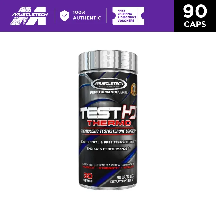 MuscleTech, Performance Series, Test HD Thermo, Thermogenic ...