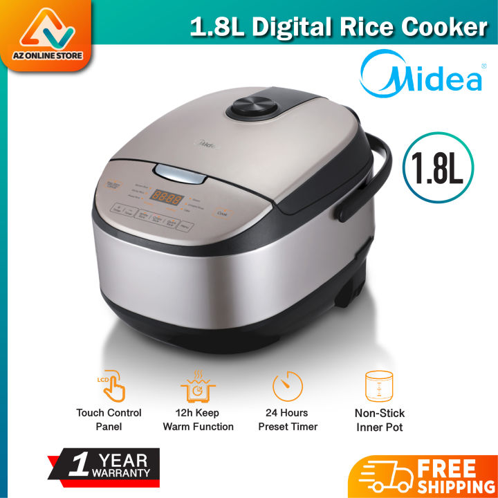 Midea MB-D1809GL 1.8L Digital Rice Cooker | Lazada