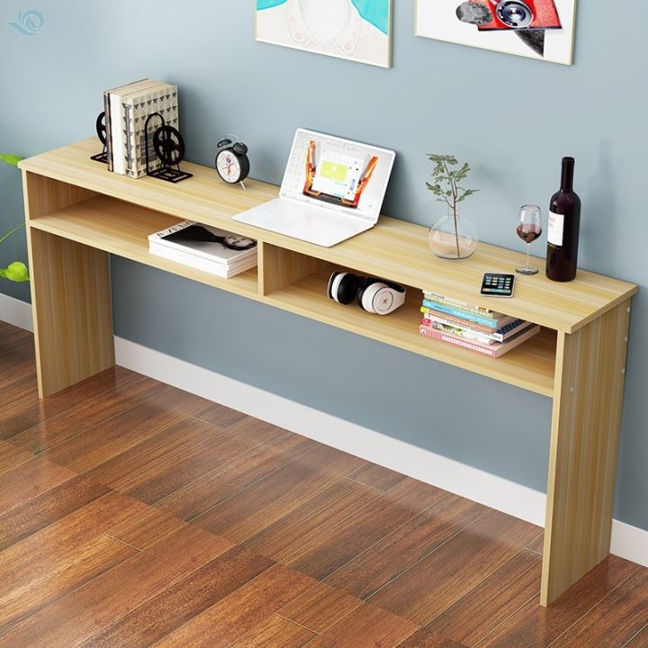 Narrow desk, 40cm long table, simple slit table, rectangular wall, 40cm ...
