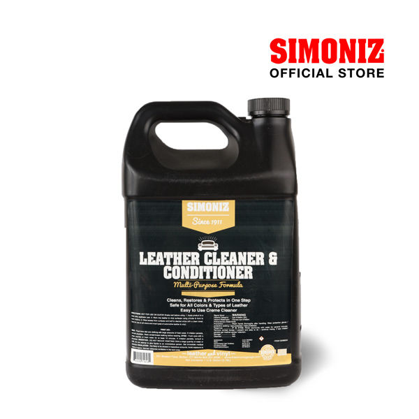 SIMONIZ Leather Cleaner & Conditioner 1 Gallon | Lazada PH