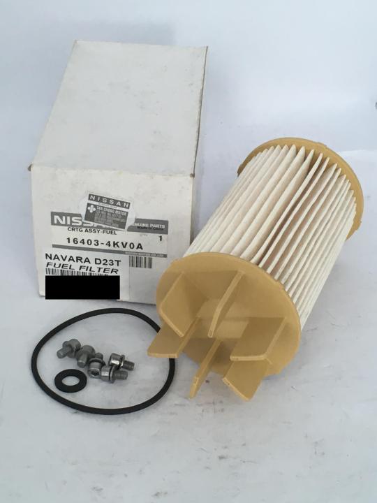 ORIGINAL NISSAN NAVARA D23T,NP300 DIESEL FUEL FILTER 16403-4KV0A | Lazada