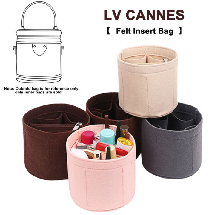 Bucket Bag Felt Insert Bag for CANNES Bag Accessories Cosmetic Bag ...