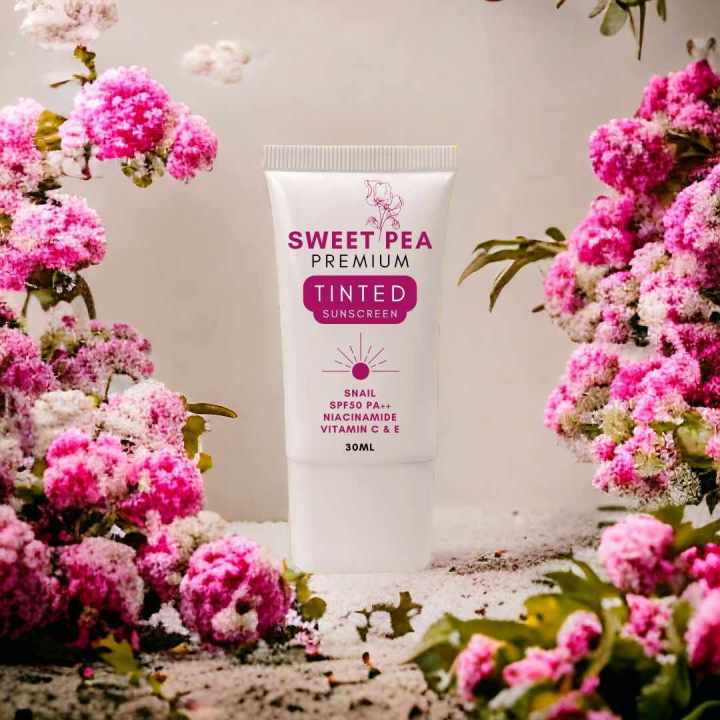 FAST SELLING! Sweet Pea Premium Tinted Sunscreen w/ SPF50 PA++ ...