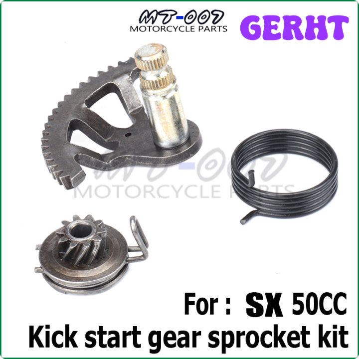 GERHT Kick Starter Kick Start Gear Sprocket Spring Kit For Sx50 65 Sx ...