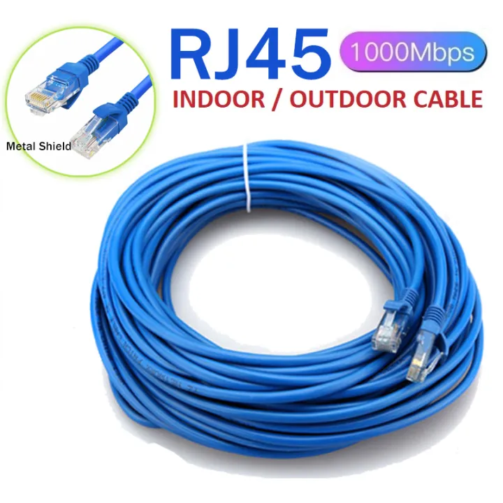 Ethernet Cable High Speed RJ45 CAT5e Internet Cable Lan Network Wire ...