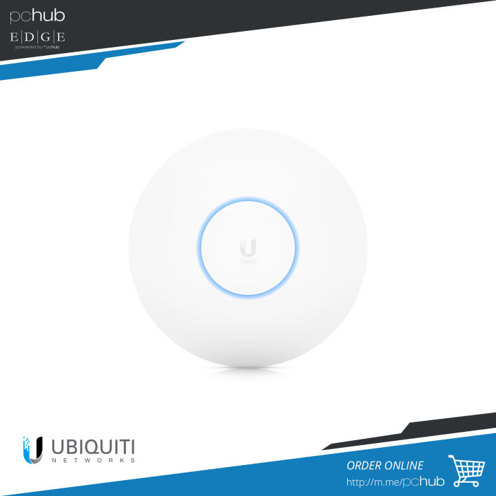 PChub | Ubiquiti U6 LR, Long Range, AP, WiFi6 AX3000, Pn: U6-LR | Lazada PH