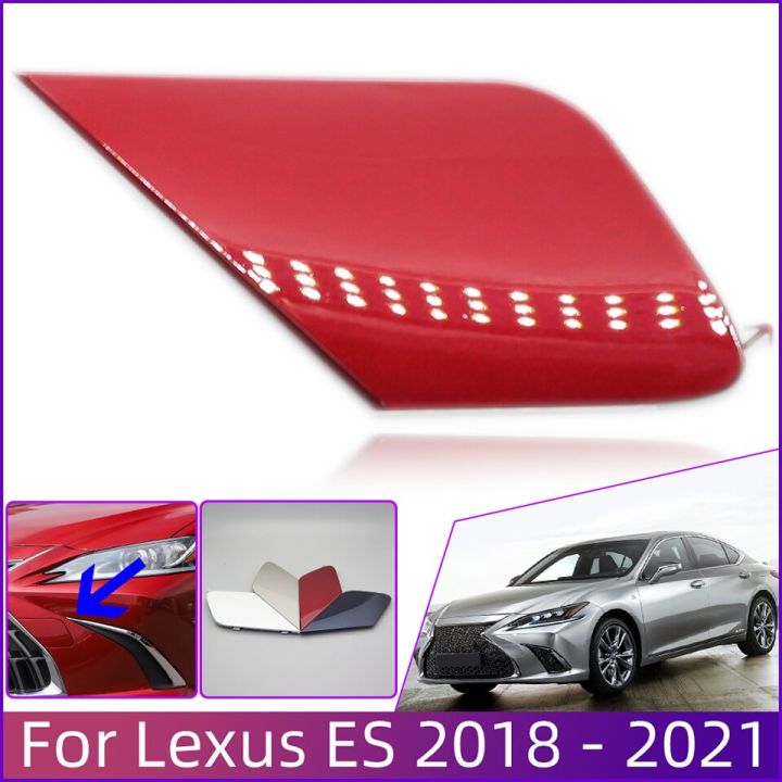 Car Front Bumper Tow Hook Eye Cover Cap For Lexus ES ES200 ES250 ES260 ES350 ES300H 2018 2019 ...