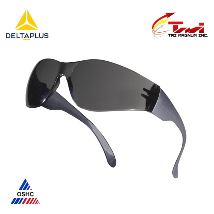 Delta Plus Brava2 Smoke Safety Glasses Safety Spectacles Eye Protection ...