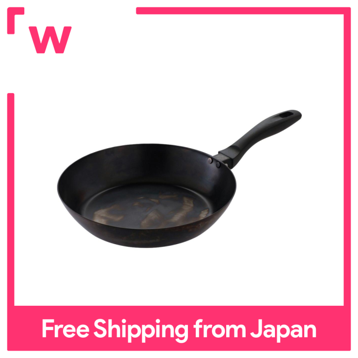 Fujita Metal Iron Frying Pan 28cm IH Compatible Made in Japan Suit ...