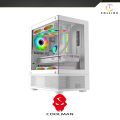 Coolman REYNA | M-ATX / ITX | GAMING PC Case | Black | White | Collinx ...