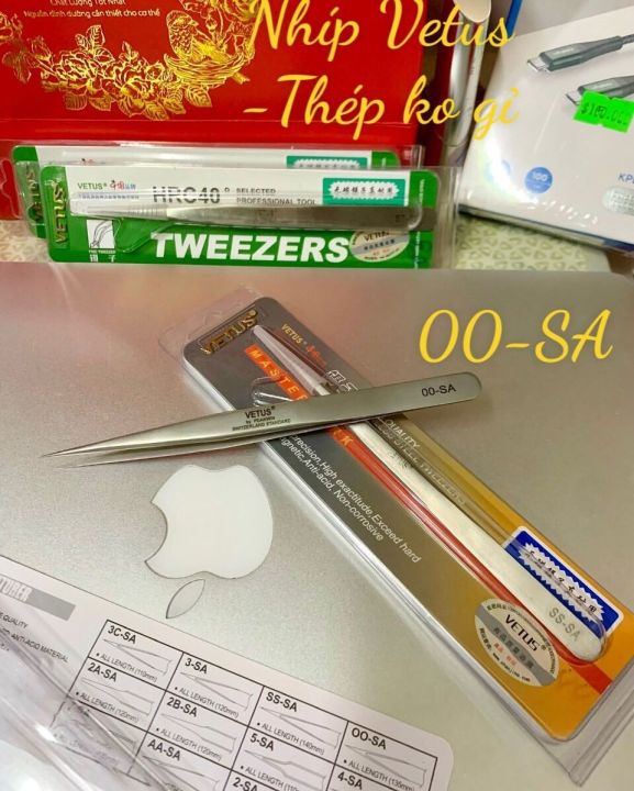 NHÍP VETUS CHUẨN OO-SA / 5-SA/ SS-SA⚡️ NHÍP GẮP LINH KIỆN ĐIỆN TỬ 💞 ...
